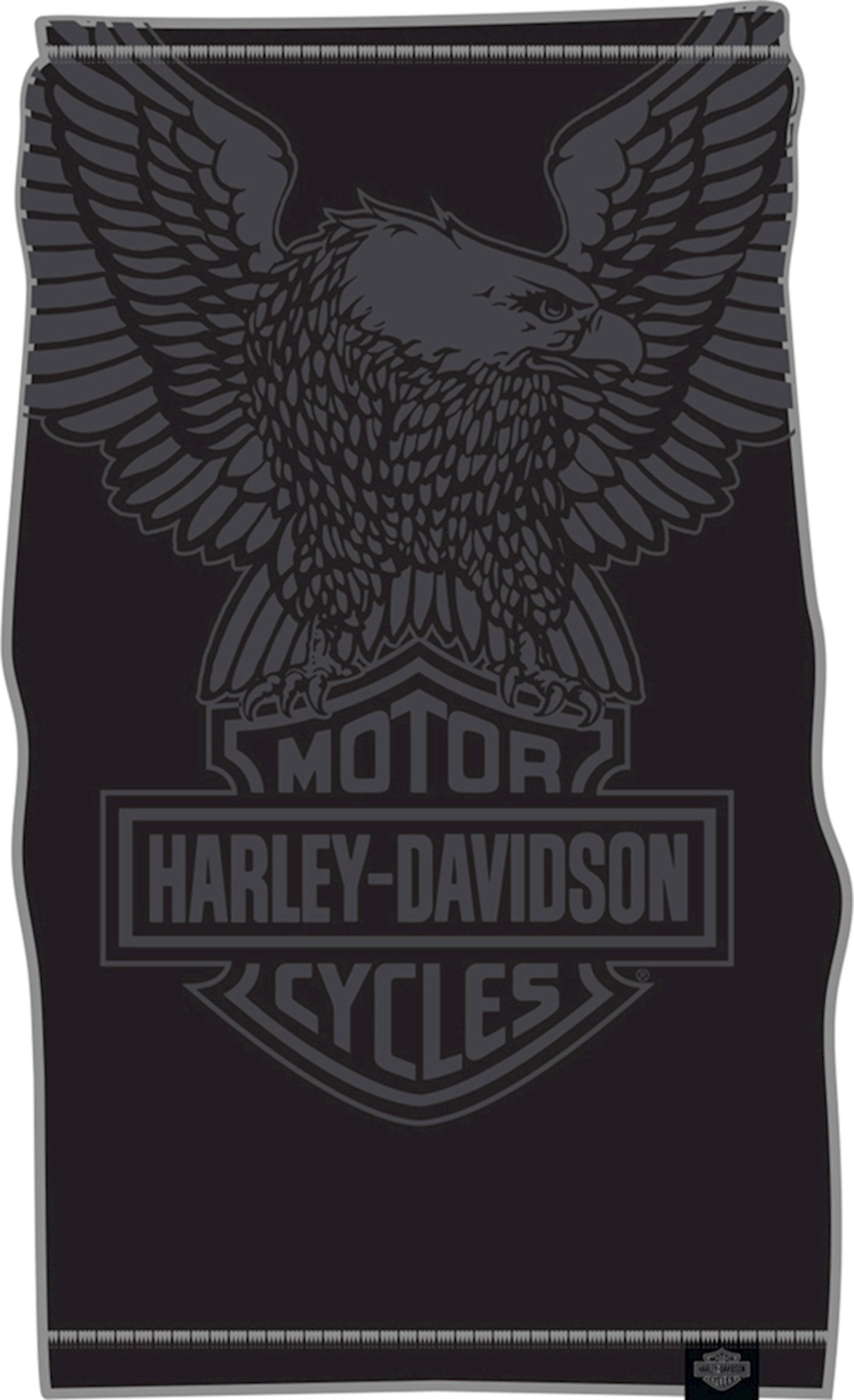 97724-23VX/000S - Harley-Davidson® Eagle Graphic Extended Length Neck ...